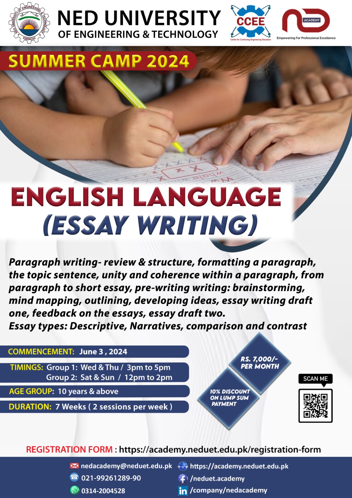 Our Programmes | NED Academy - CCEE | CMPP